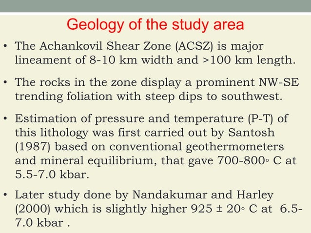 Ultra high temperature metamorphism | PPTX | Geology | Science