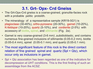 Ultra high temperature metamorphism | PPTX