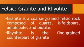 ULTRAMAFIC earth and life science ppt. . | PPT