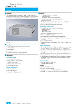 Ultramat analyzer | PDF | Chemistry | Science
