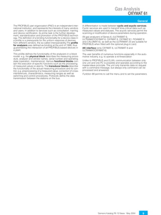 Ultramat analyzer | PDF | Chemistry | Science