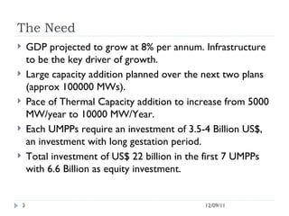 Ultra mega power projects | PPT