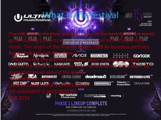 Ultra music festival | PPT