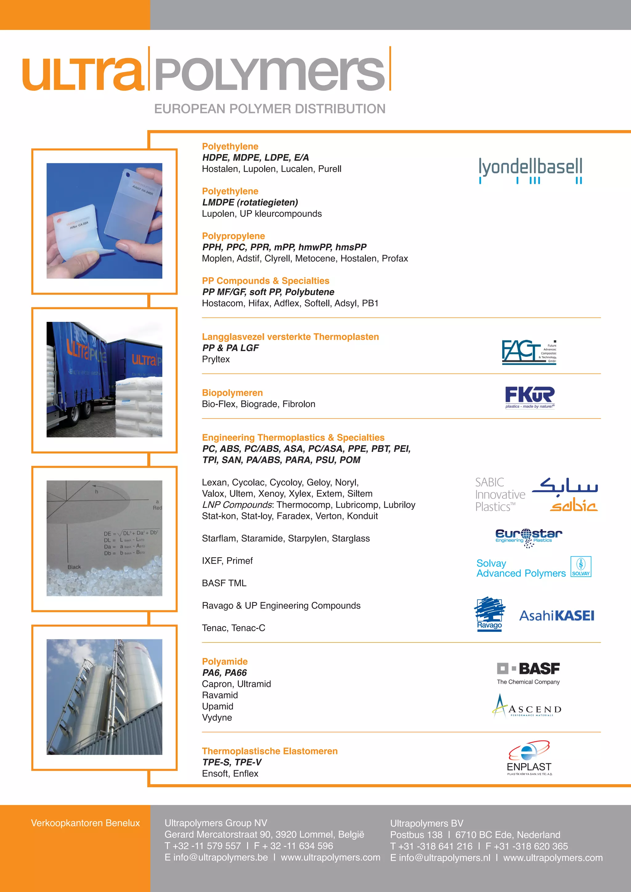 Ultrapolymers Leveroverzicht | PDF
