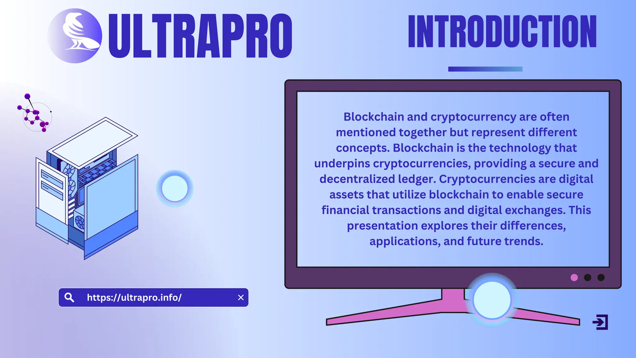 Ultrapro Advanced Blockchain for Cryptocurrency | PDF