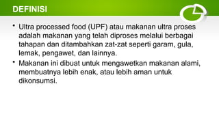 ULTRAPROSES FOOD SERTA IMPLIKASI PADA KESEHATAN REMAJA.pptx