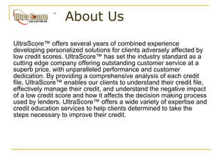 Ultra Score Presentation | ODP