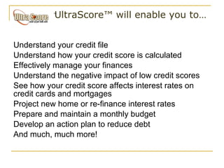 Ultra Score Presentation | ODP