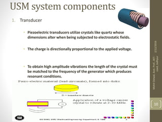 Ultrasonic machining | PPTX