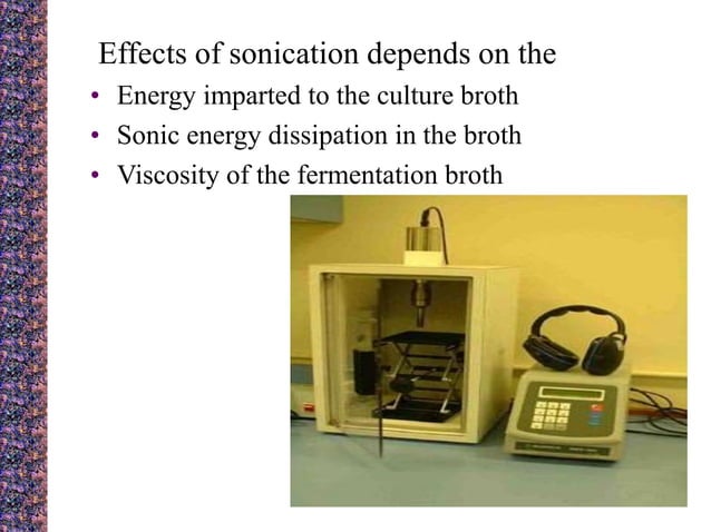 ultrasonication for cell distruption.ppt
