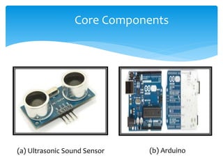 Ultrasonic automatic vehicle braking system for forward collision | PPT