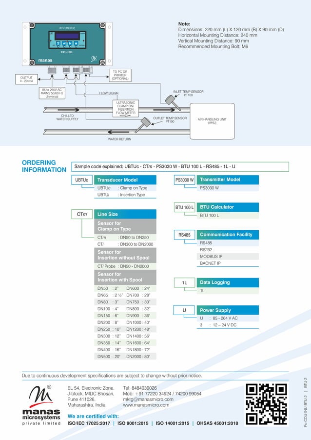 An Ultrasonic BTU Meter for HVAC systems | PDF | Technology & Computing