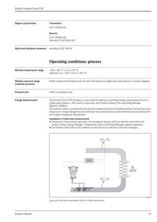 Ultrasonic flowmeter-Drinking water and process water | PDF | Computer ...