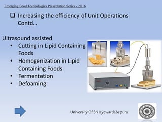 Ultrasonic freezing | PPTX