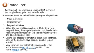 Ultrasonic machining | PPTX