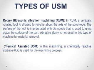 Ultra sonic machining | PPTX | Shaving | Personal Care