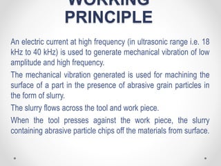 Ultra sonic machining | PPTX