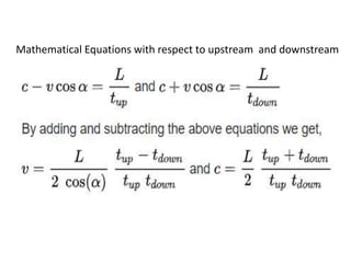 Ultrasonic Measurement | PPTX | Physics | Science