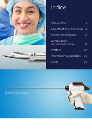 SISTEMA DE DISECCIÓN ULTRASÓNICO SONICISION™ | PDF