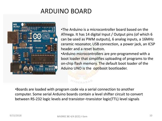 Ultrasonic radar mini project | PPTX | Computer Peripherals | Computing