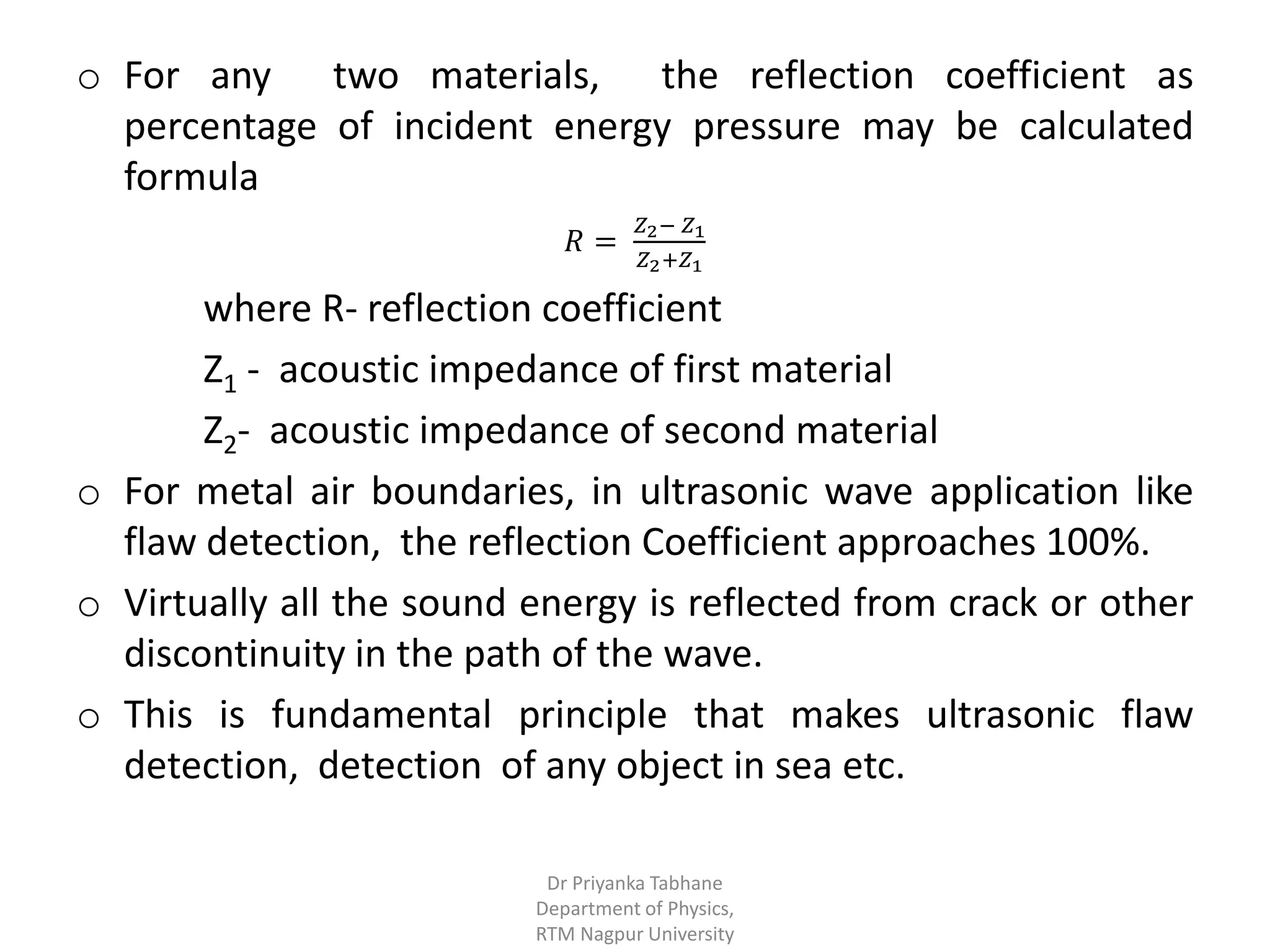 Fundamentals of Ultrasonic waves and applications | PPTX