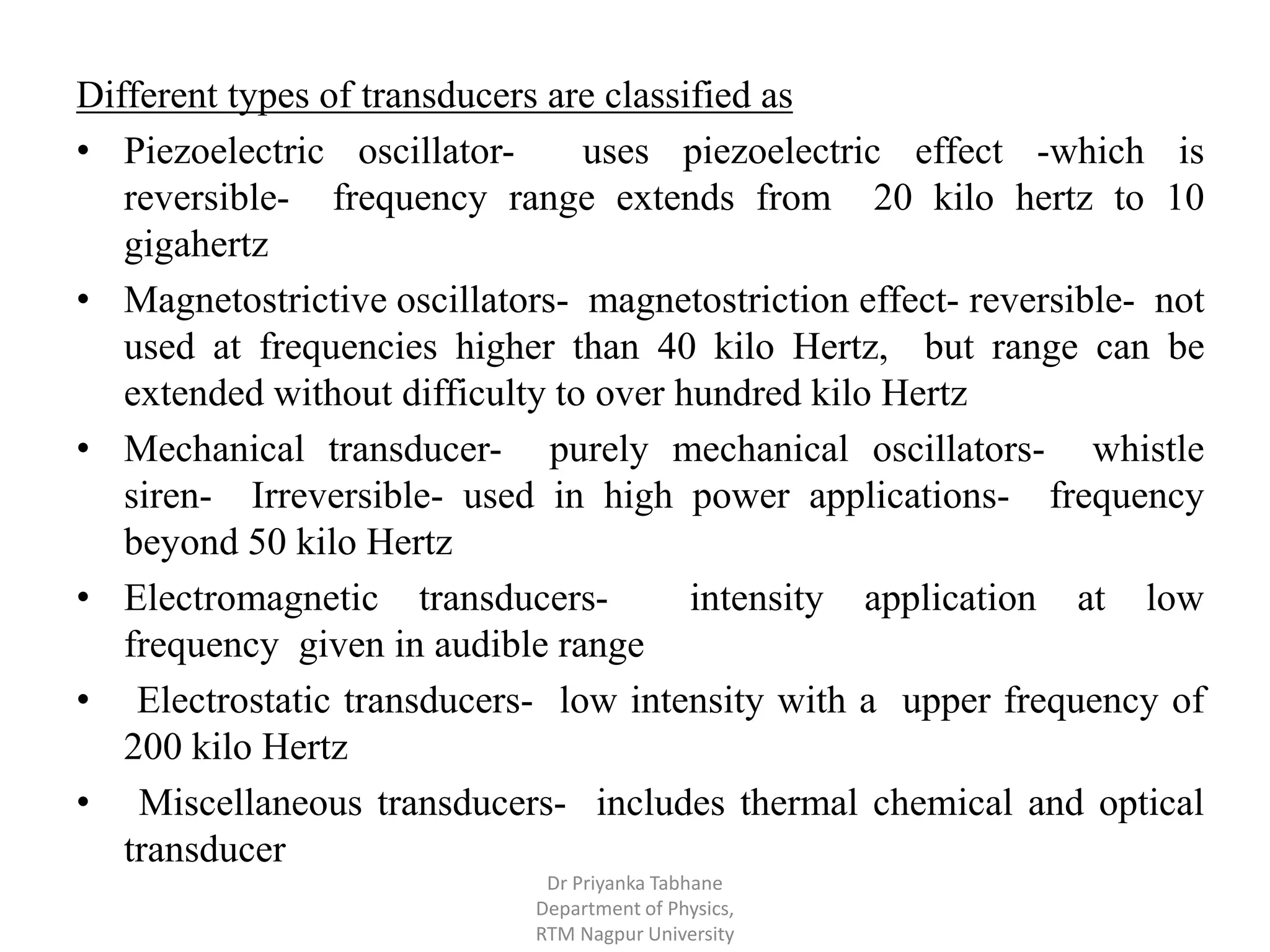 Fundamentals of Ultrasonic waves and applications | PPTX