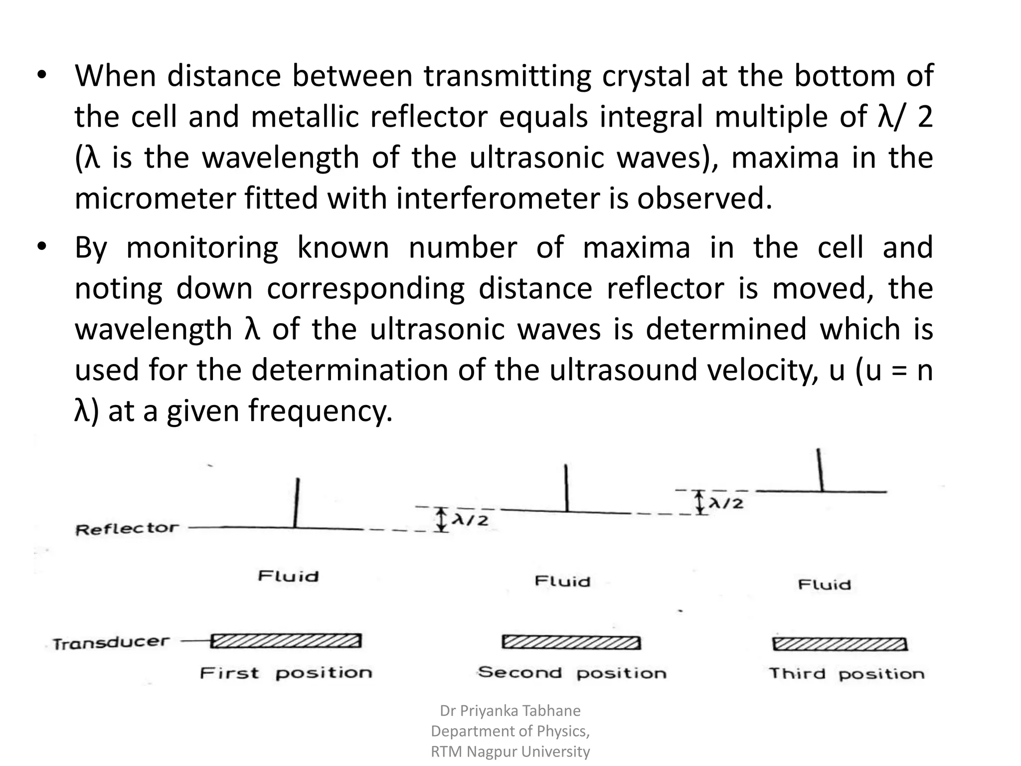 Fundamentals of Ultrasonic waves and applications | PPTX