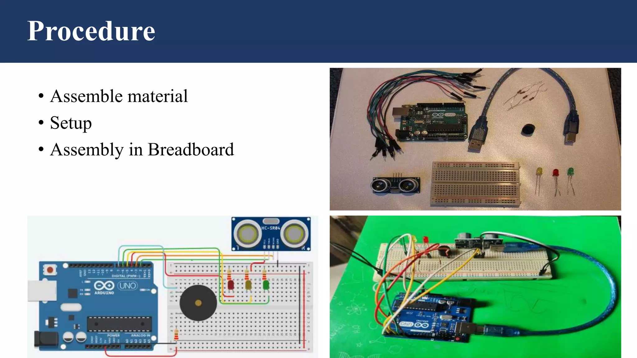 Ultrasonic security system by arduino | PPTX