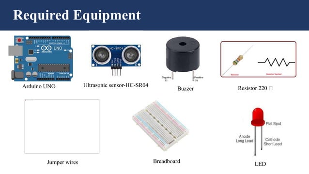 Ultrasonic security system by arduino | PPTX | Consumer Electronics | Technology & Computing
