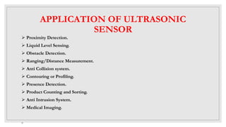 Ultrasonic sensor | PPTX