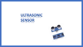 ultrasonic sensor.pptx