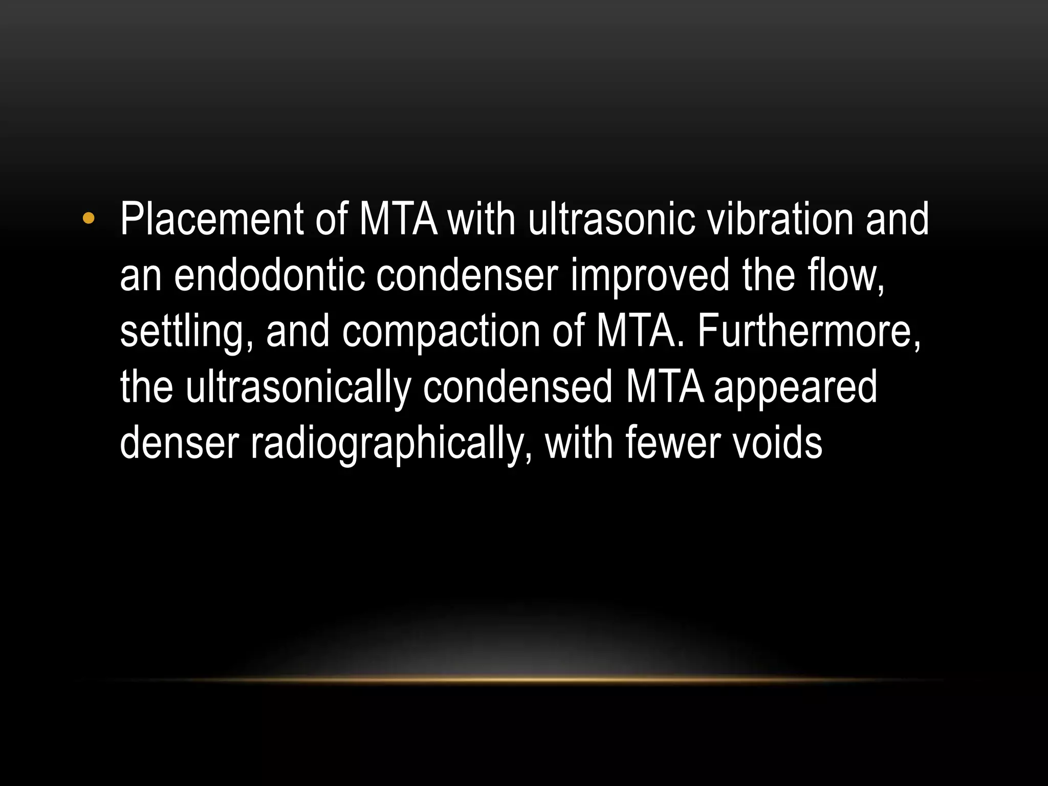 Ultrasonics in endodontics | PPTX