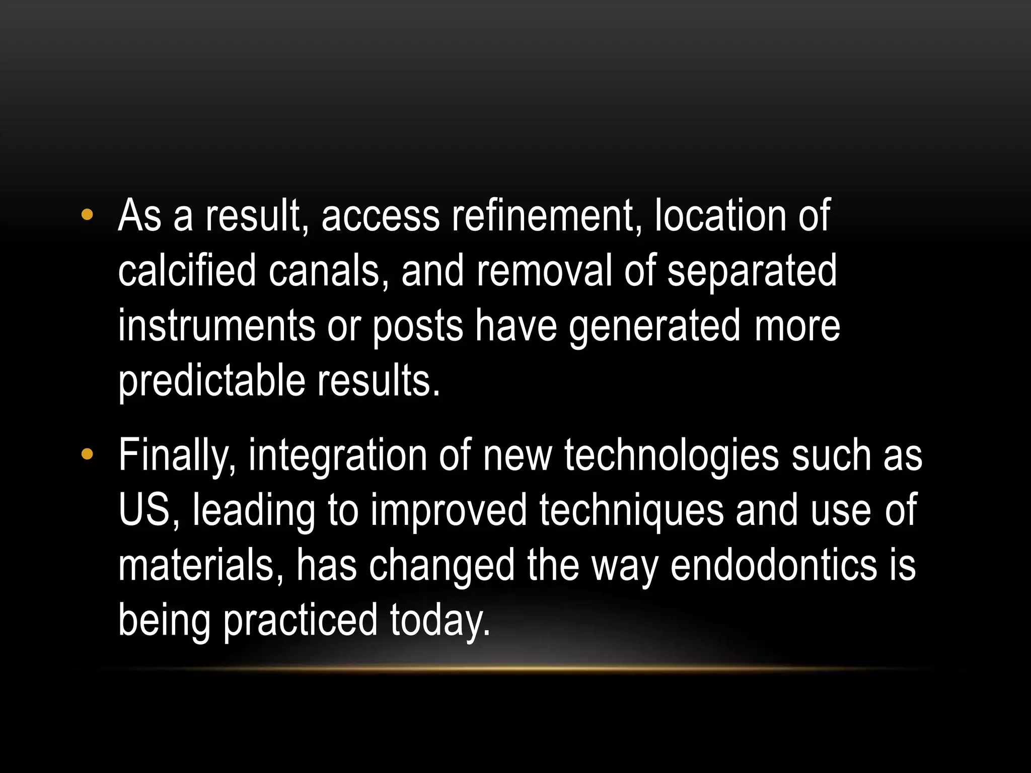 Ultrasonics in endodontics | PPTX
