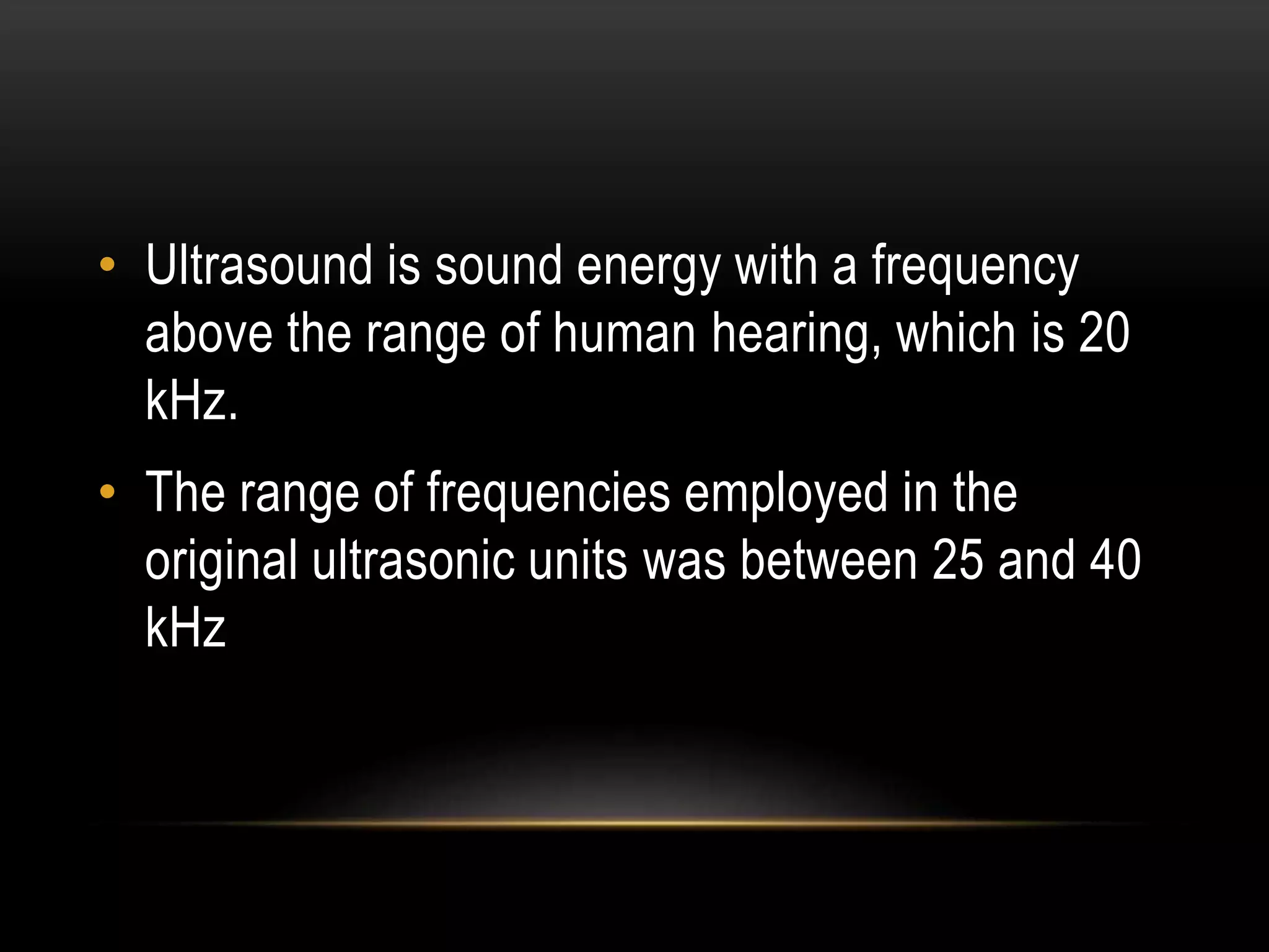 Ultrasonics in endodontics | PPTX