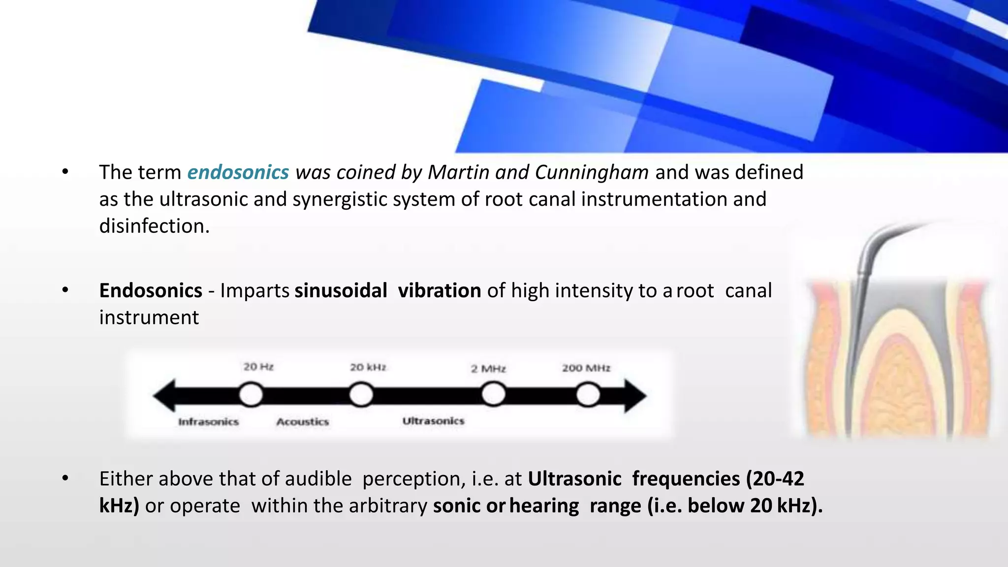 Ultrasonics in Endodontics.pptx | Oral care | Personal Care