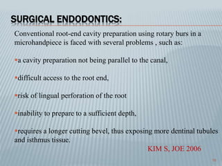 Ultrasonics endodontic tips | PPTX