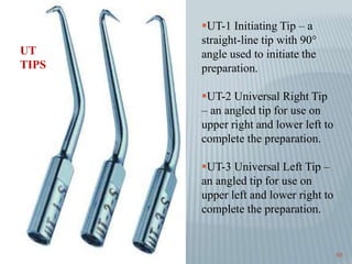 Ultrasonics endodontic tips | PPTX