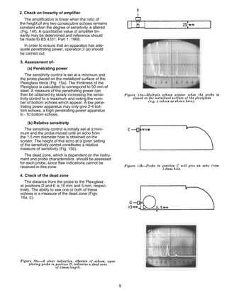 Ultrasonic testing | PDF
