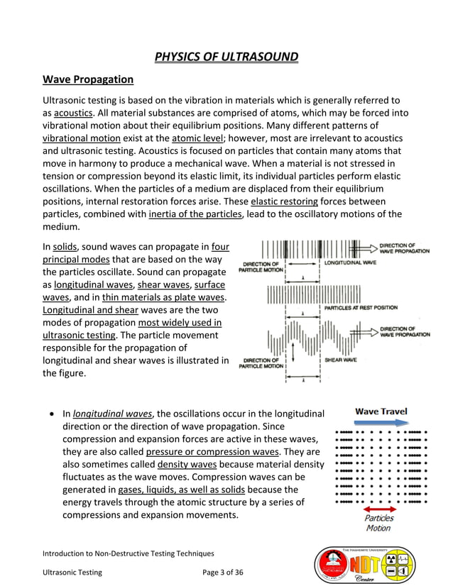 Ultrasonic testing | PDF