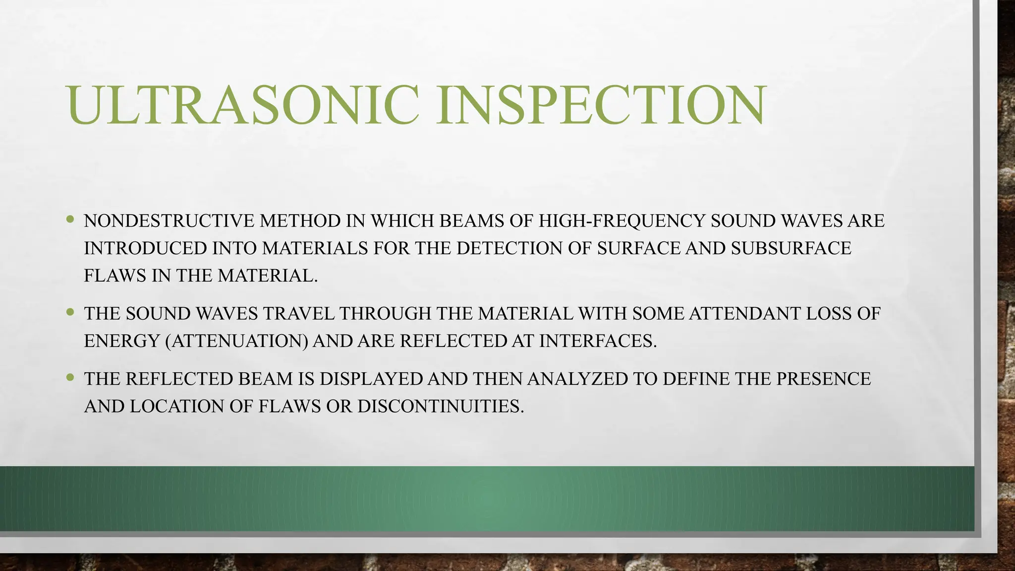 Ultrasonic Testing in non destructive testing.pptx