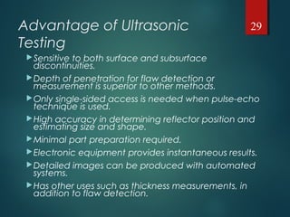 Ultrasonic testing 1766001 | PPT