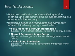 Ultrasonic testing 1766001 | PPT