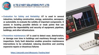 Ultrasonic testing agency in Delhi NCR- NDTSolutions | PPT