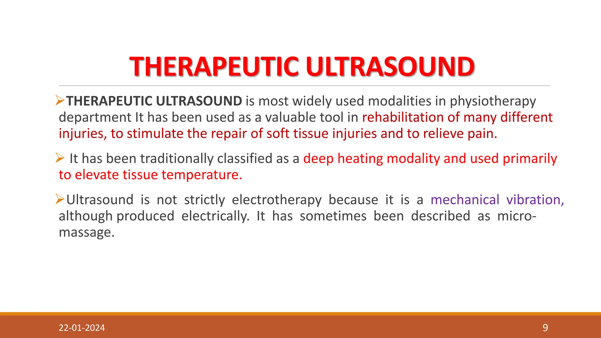 ULTRASOUND THERAPY-1.pptx