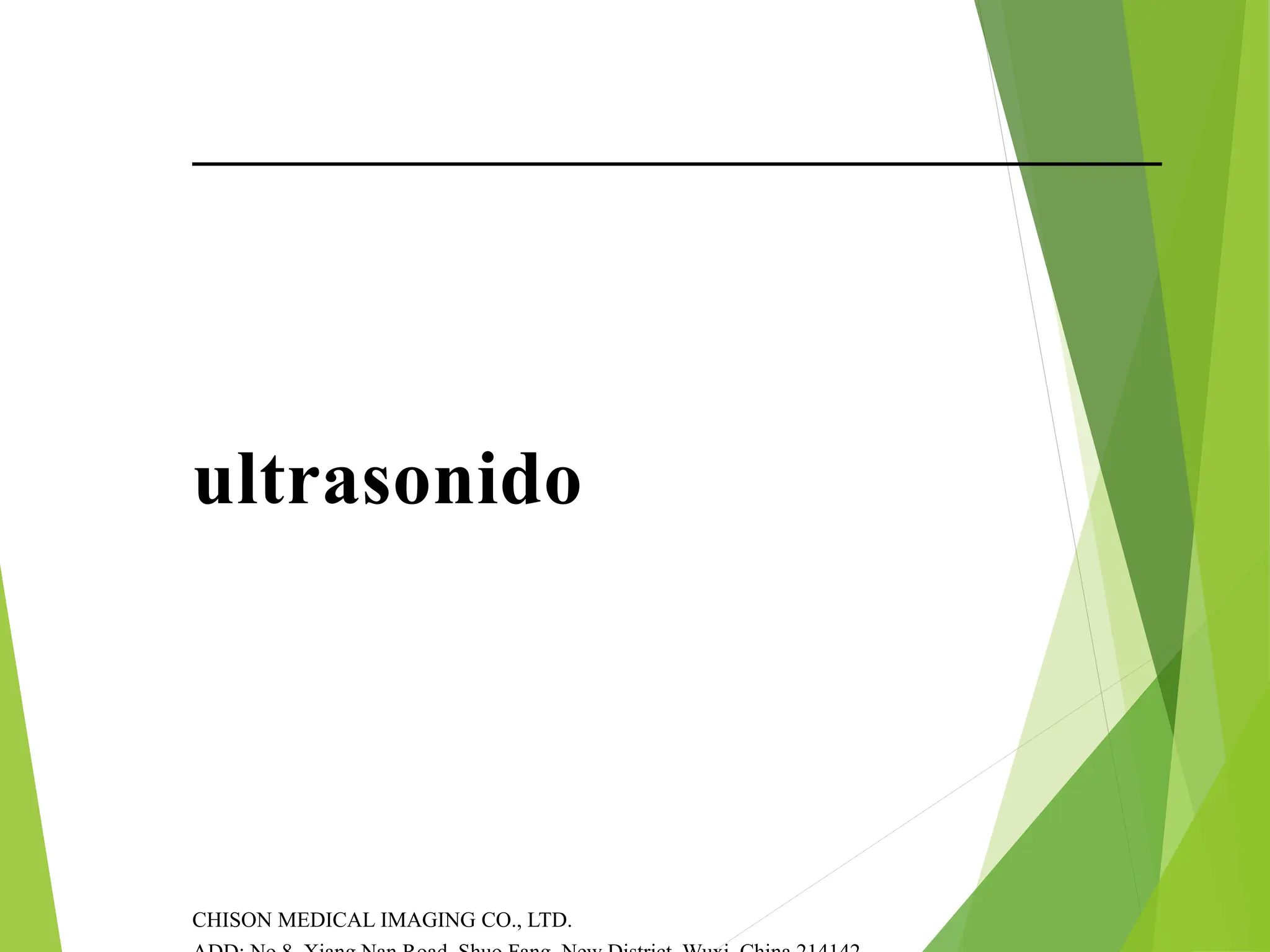 ultrasonido manual para usar ultrasonido chison powerpoint 600m.ppt
