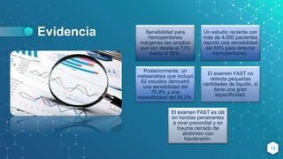 Ultrasonido fast | PPTX