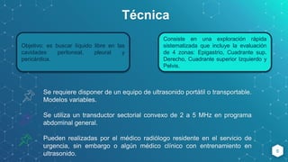 Ultrasonido fast | PPTX
