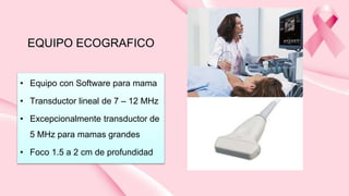 Ultrasonografia de mama | PPTX