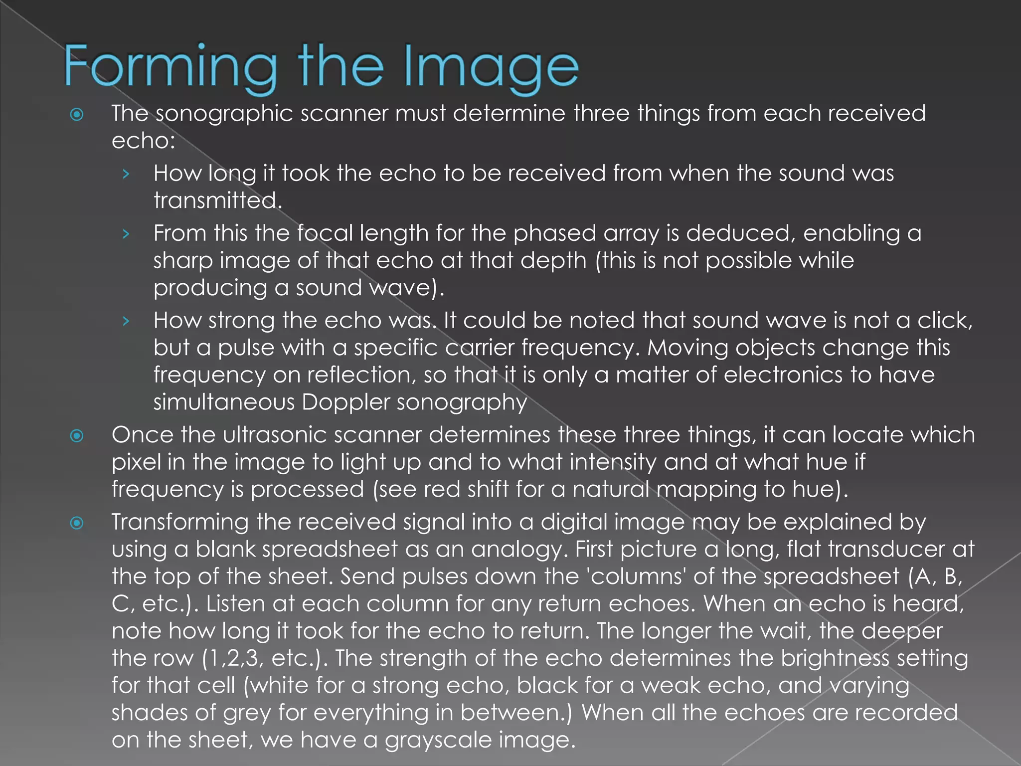 Ultrasonography | PPTX