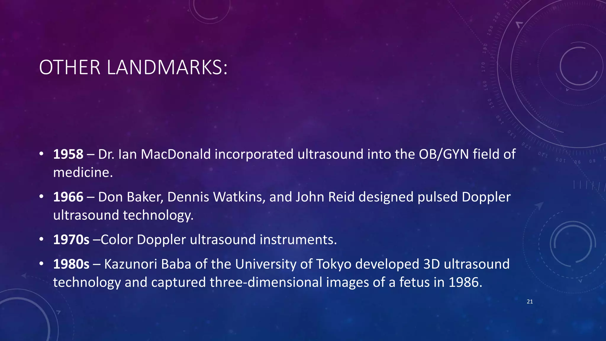 Ultrasonography - History, evolution and principles | PPTX
